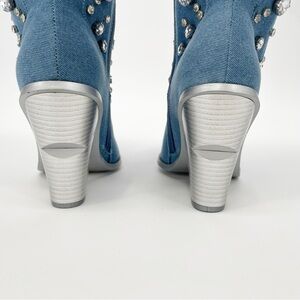 Azalea Wang | Shoes | Nwt Azalea Wang Americana Upbeat Rhinestone Cowboy Boots | Poshmark